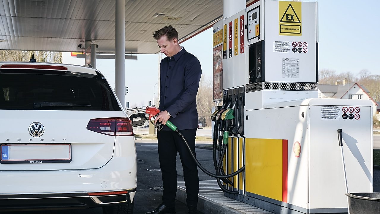 Betal for brændstof og bilvask med ny app | Shell i Danmark